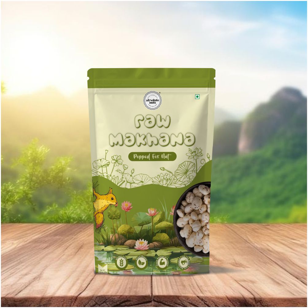 Premium Roasted Makhana (250g) | Healthy, Crunchy & Delicious – The Absolute Nuts